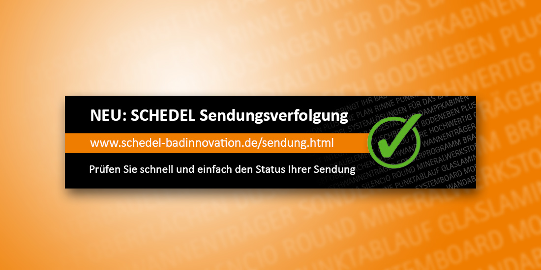 Wannenträger, Duschelemente, Badgestaltung | SCHEDEL Bad + Design