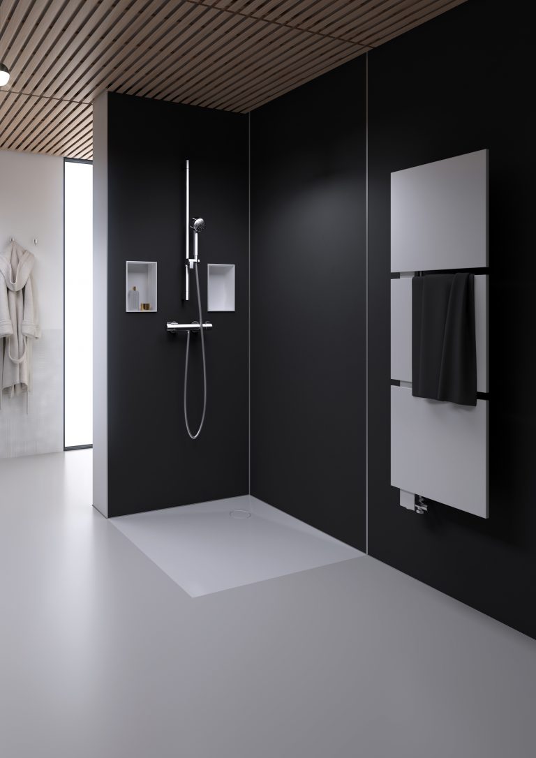Dusche mit PLAN PLUS ROUND - SCHEDEL Bad + Design GmbH